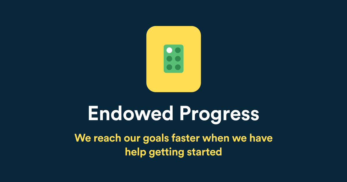 Endowed Progress Effect - Coglode